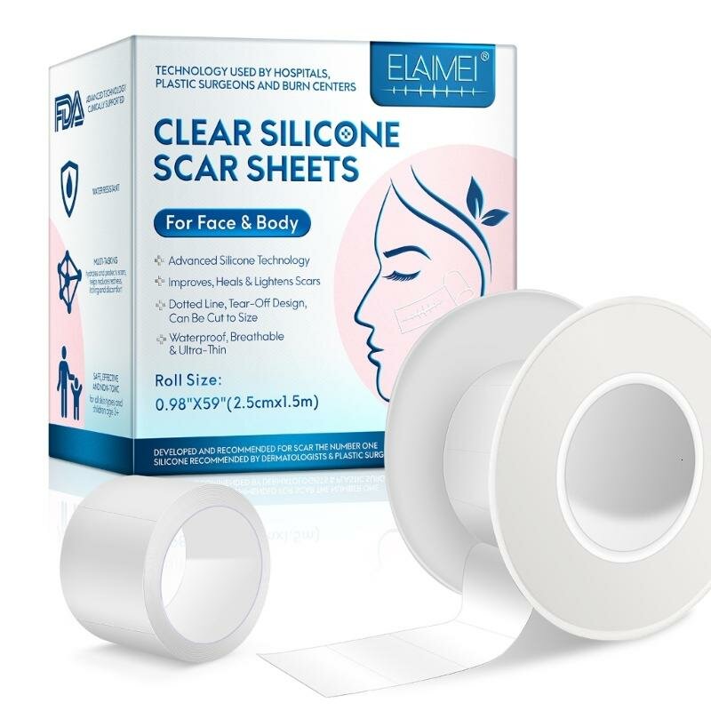 Силиконовый пластырь для удаления шрамов