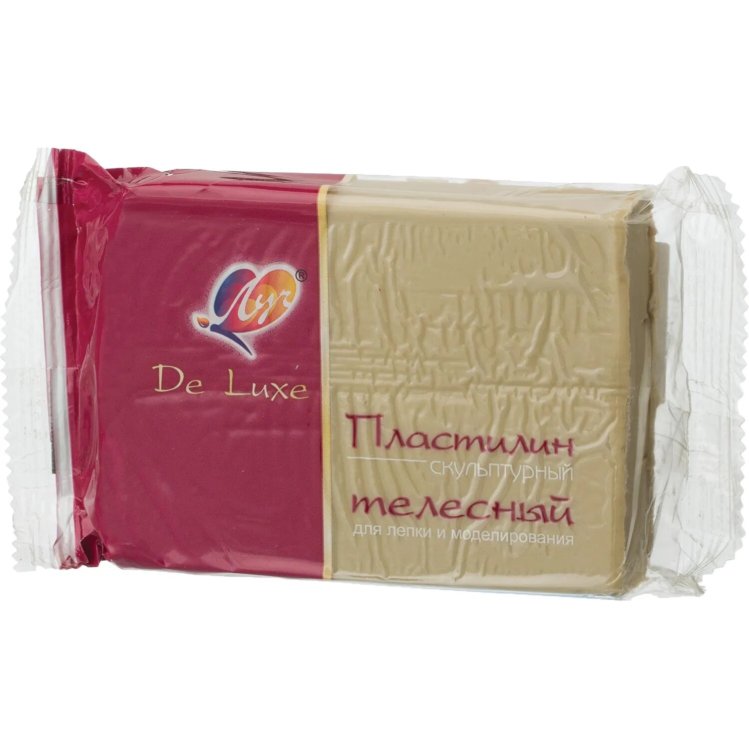 Пластилин скульптурный телесный Луч, 300 гр,23С 1482-08