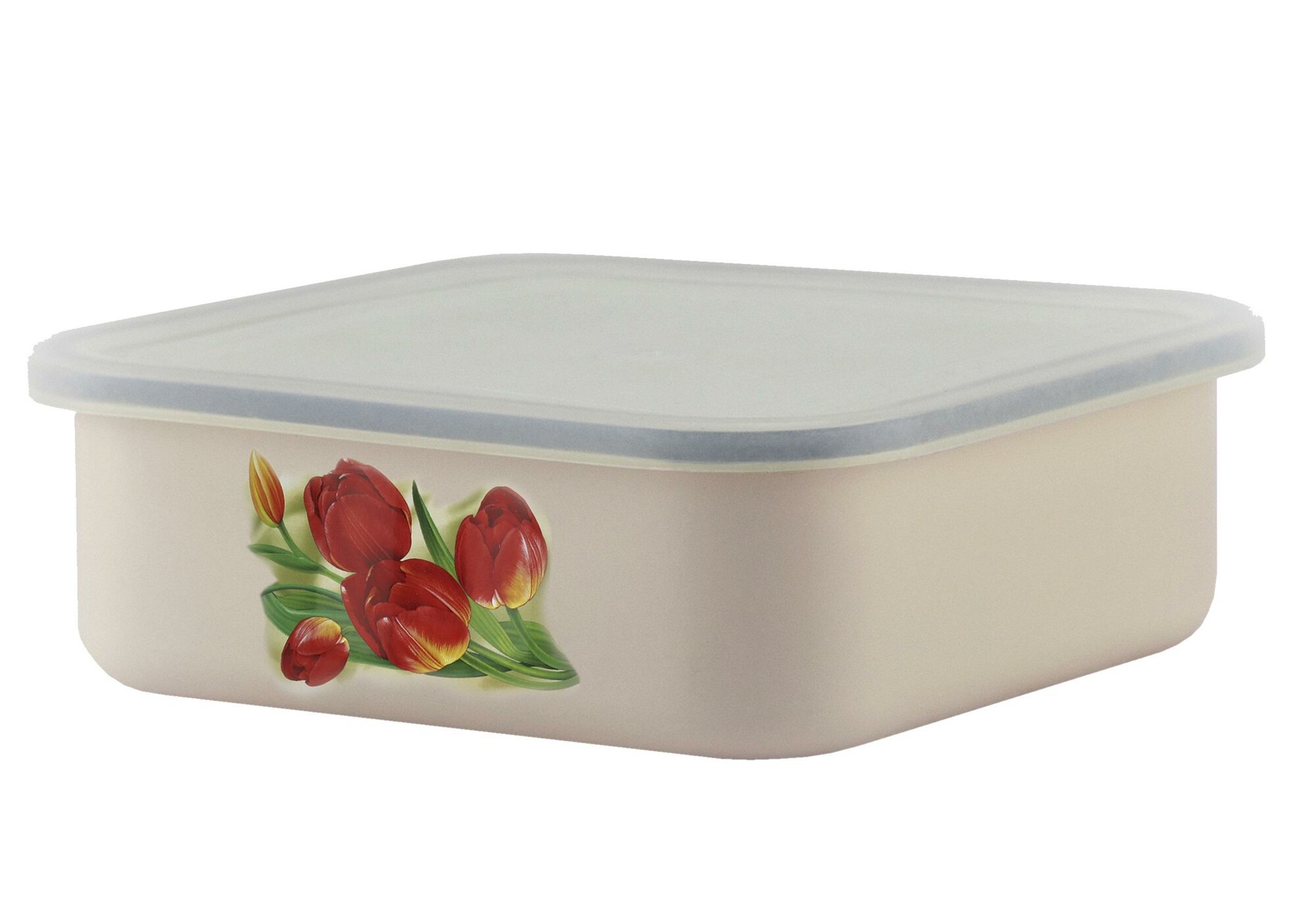 Лоток эмаль 1.0Л бисквит РИС В ассорт магнитогорск