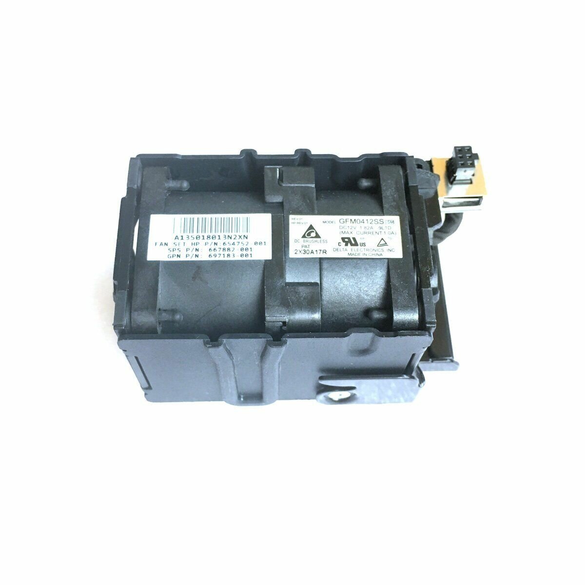 Вентилятор HP 654752-001 52 м3/ч 11000 об/мин Dual Rotor 822531-001 732136-001 667882-001