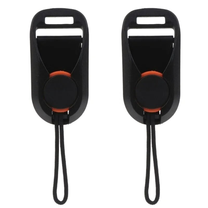 2 шт. Адаптеры для плечевого и шейного ремня камеры, Быстросъемные пряжки ремня, Универсальный аксессуар ремешка камеры 12 мм 20