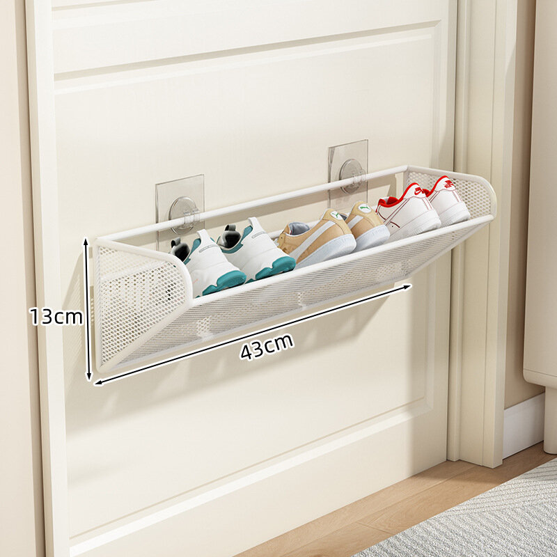Входная обувная полка для дома, многоярусный обувной шкаф для дверного проема, решение для хранения в ванной, настенная маленькая обувная полка