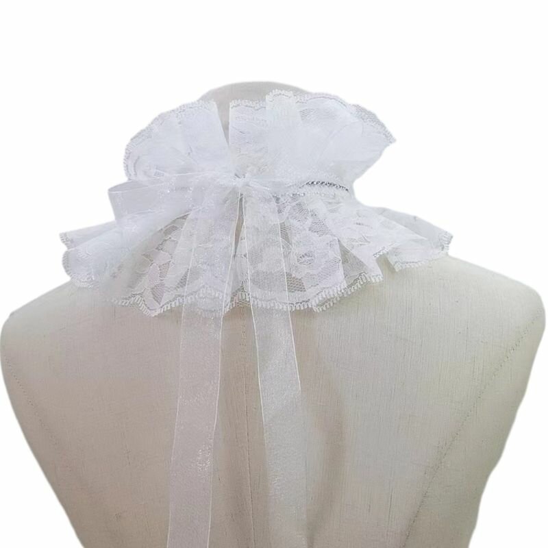 Универсальный искусственный ошейник-белый