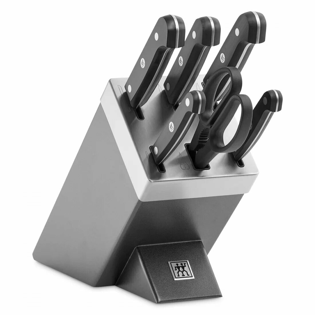 Набор ножей Zwilling 7 пр, серый, с заточкой ZWILLING Gourmet