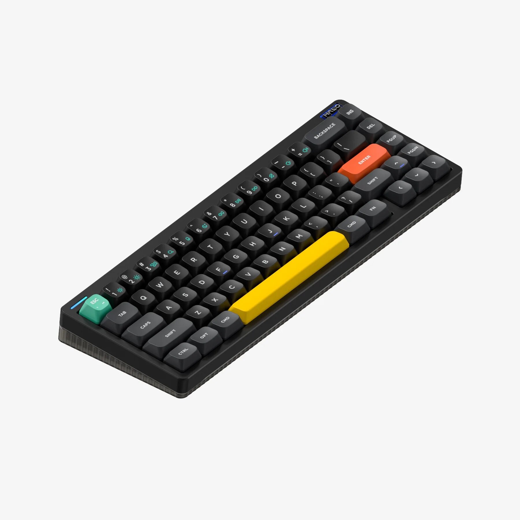 Nuphy Halo65 V2 беспроводная механическая клавиатура 67 клавиш Blush Switch, Black