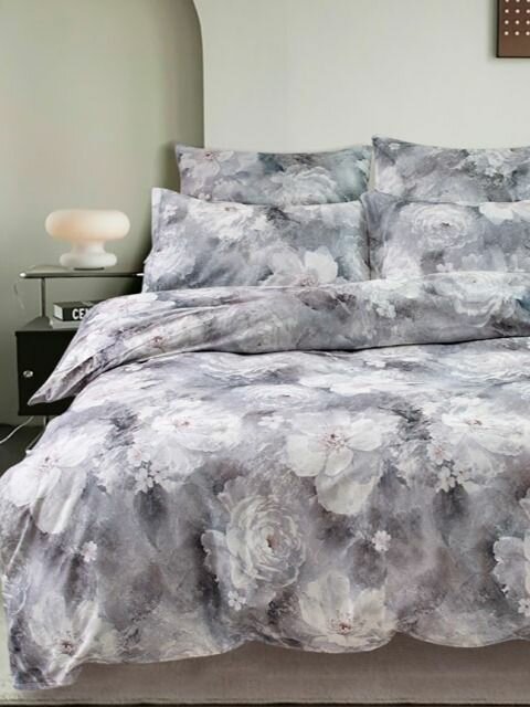 Комплект постельного белья 1,5-спальный Pappel Yunhee, сатин высокой плотности