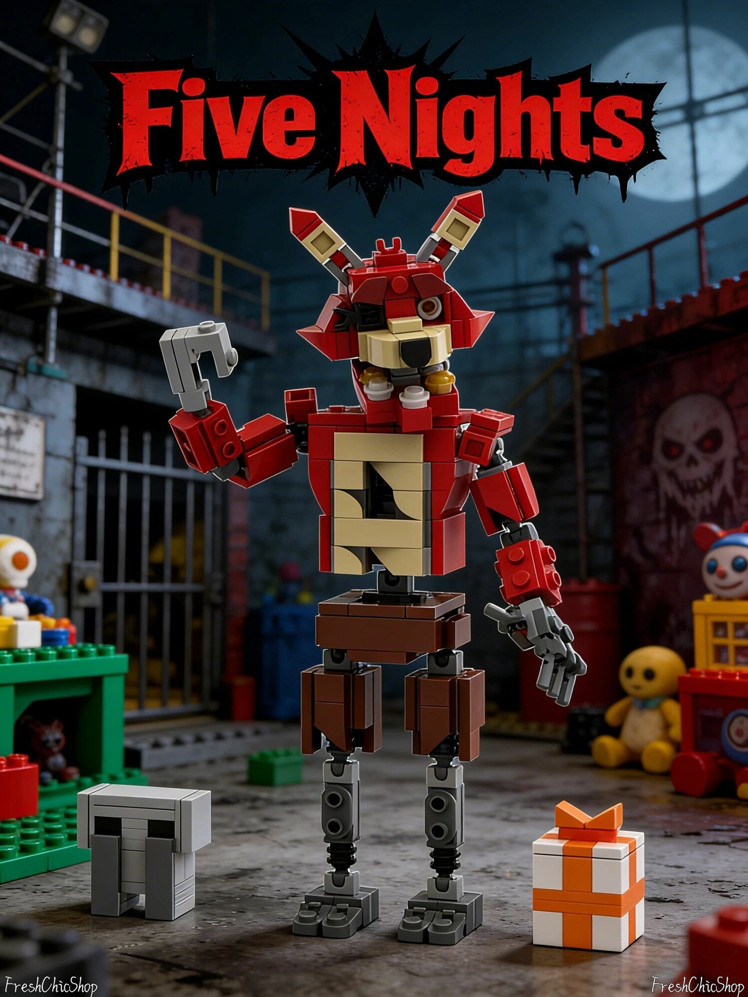 Набор минифигурок Пять ночей с Фредди - Five Nights at Freddy's