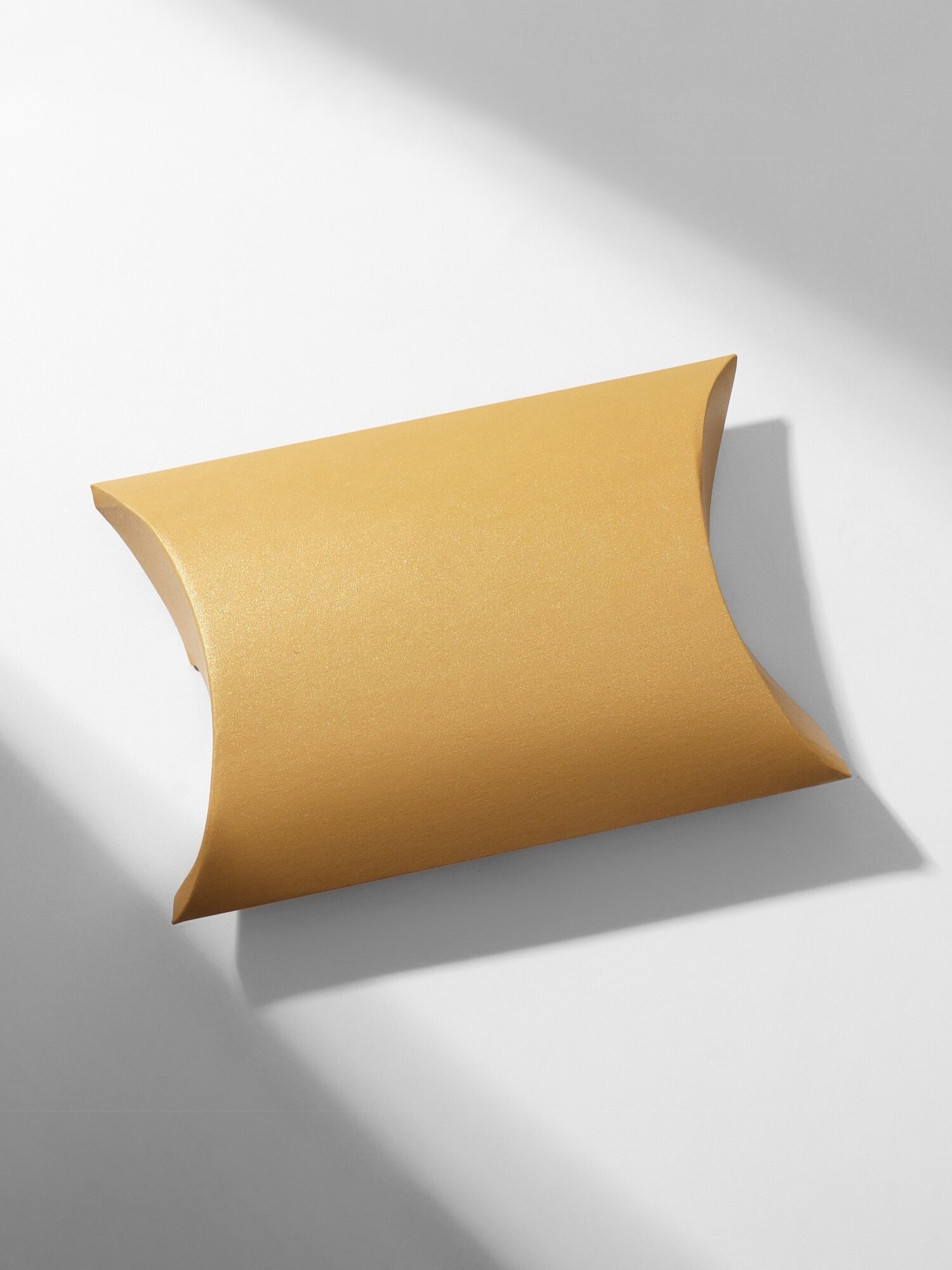 Набор коробочек подарочных складных 12 шт. «Свёрток» 12×8×3 см, цвет золотой