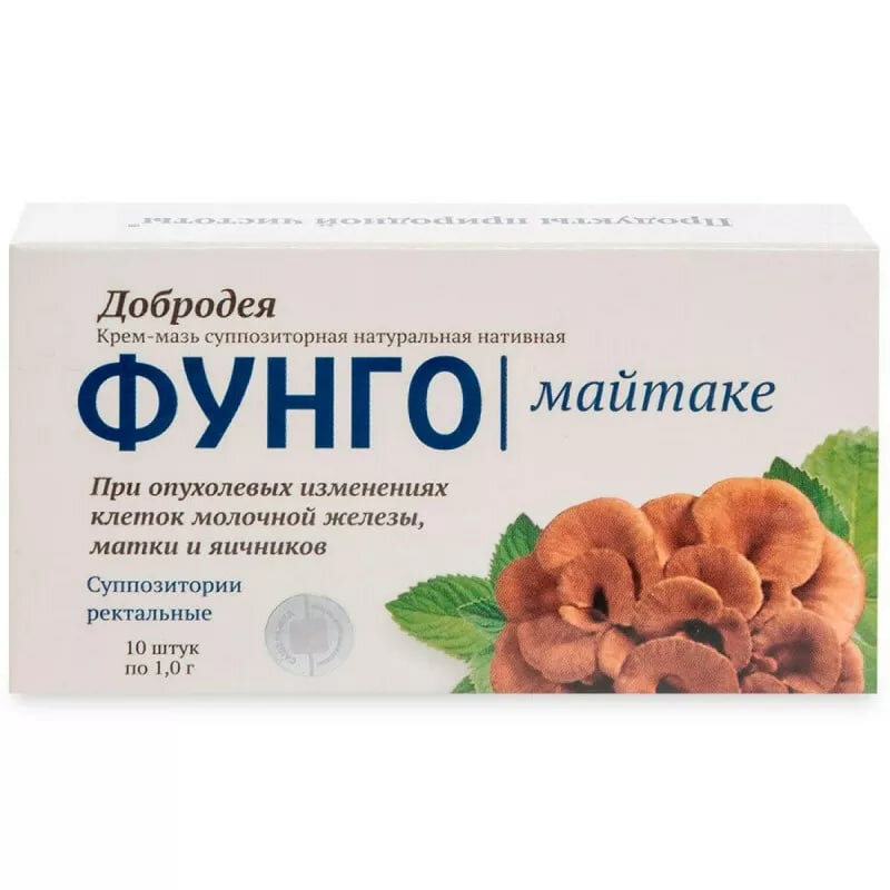 Фунго Майтаке № 10*1 г при опухолях молочных желёз и яичников