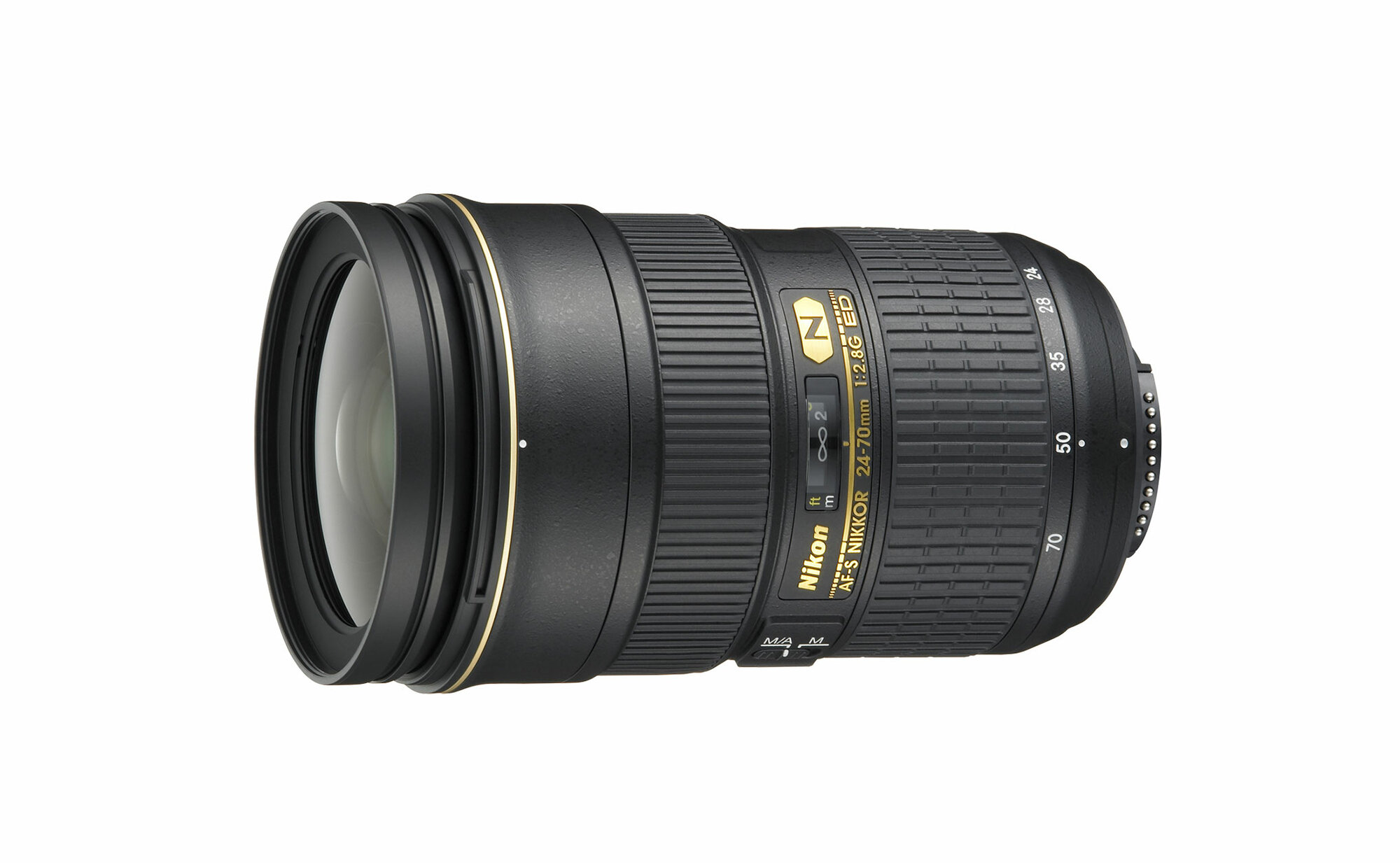 Объектив Nikon 24-70mm f/2.8G ED AF-S Nikkor, профессиональный стандартный зум-объектив