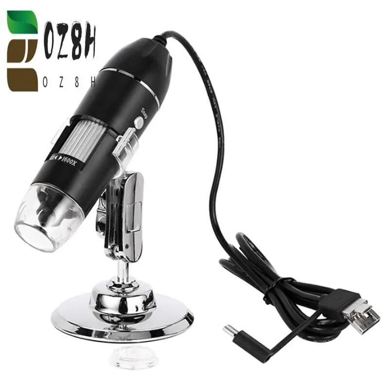 (F X Z V) Цифровой микроскоп 1600X, камера 3 в 1, USB портативный электронный совместим с пайки, светодиодная лупа ремонта сотовых телефонов