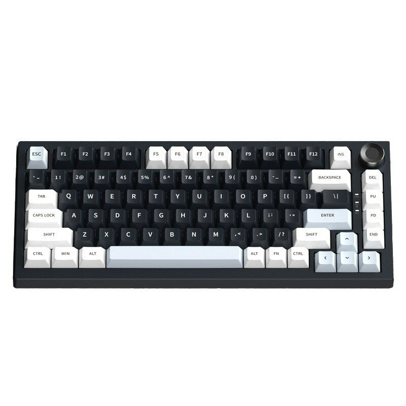K81 Кастомная механическая клавиатура с боковой гравировкой, 3 режима беспроводной связи Bluetooth для игр, офиса и