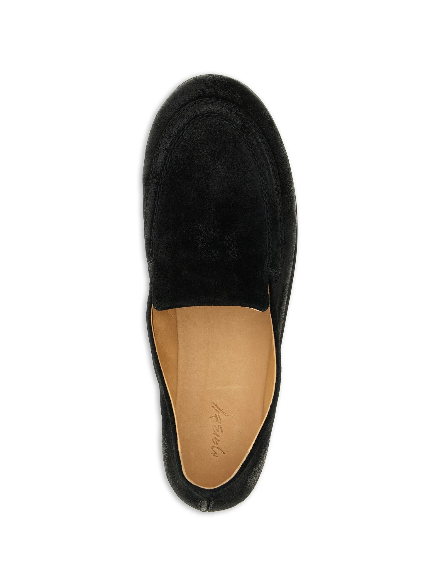 Лоферы Marsell Round-toe loafers, размер 44, black/black — фото 1