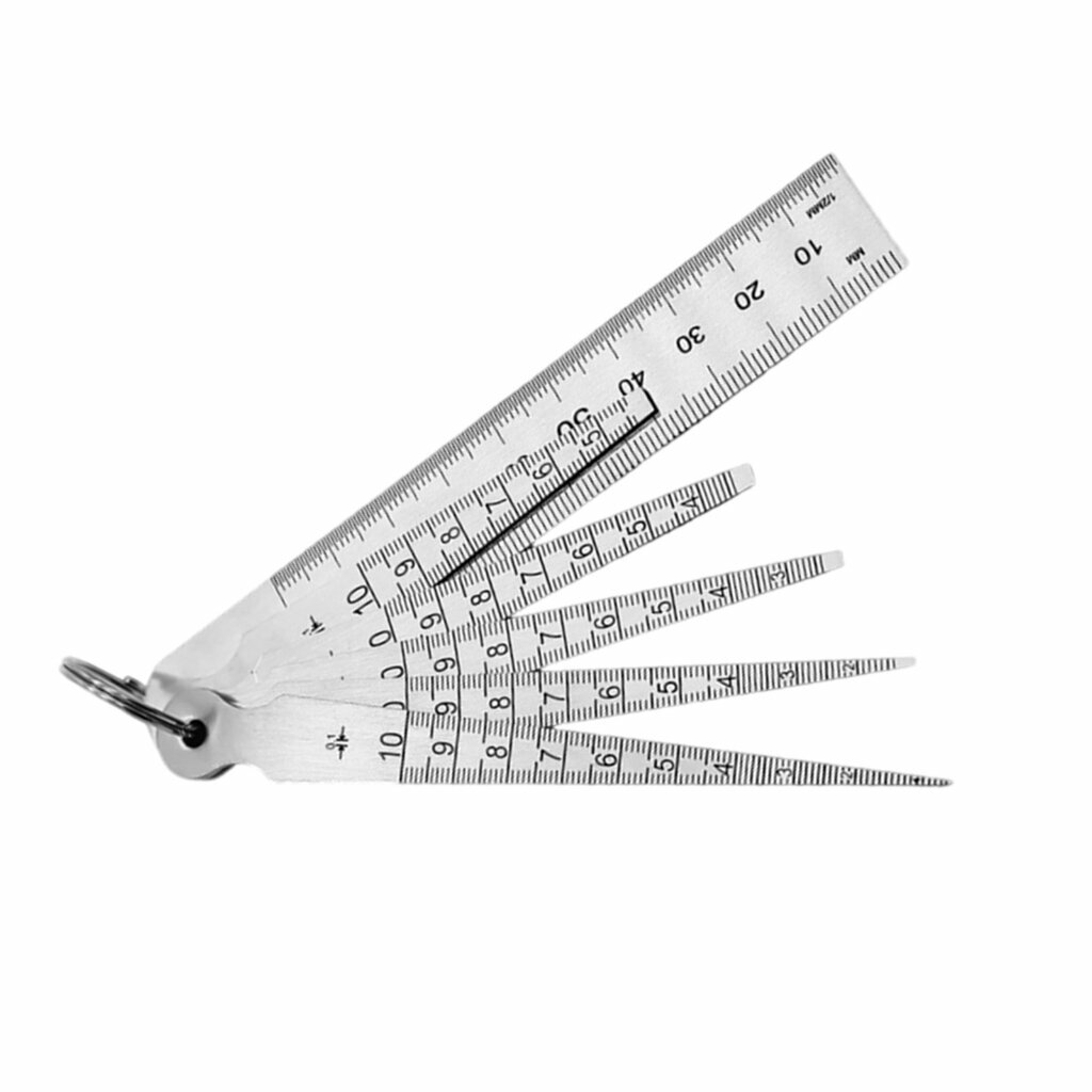 Набор Щупов Со Стальными Коническими Зазорами, Коррозионностойкий Конический Инструмент для Измерения Точности При Техническом обслуживании Оборудования