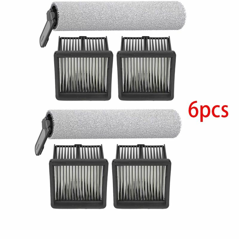 Комплект запасных частей Фильтр Роликовая кисть для Поломоечная машина пылесос Dreame Trouver K10 / K10 Pro