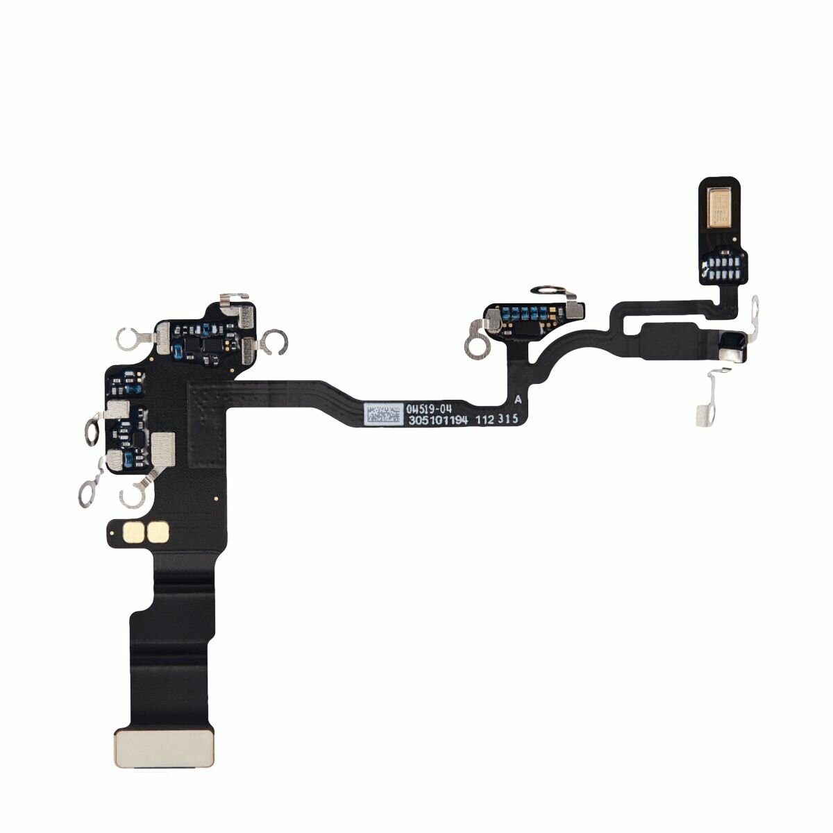 Антенна WiFi в сборе с микрофоном iPhone 15 Pro Max (AASP)