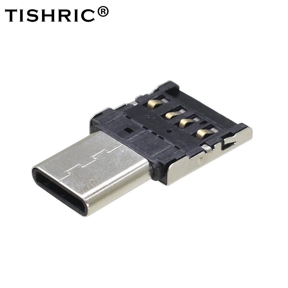 TISHRIC OTG Micro USB OTG Type-C Адаптер USB Type C USB 3.0 Конвертер зарядных данных OTG Кабель для клавиатуры Мыши USB DIsk Flash TSR421-type-C