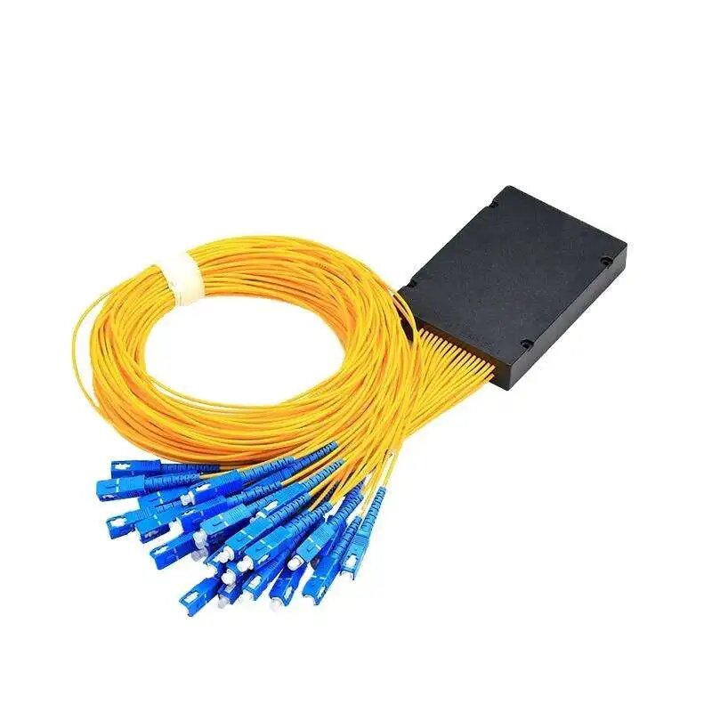 SC UPC 1X32 ABS коробчатый оптоволоконный разветвитель FTTH SC одномодовый оптический разветвитель