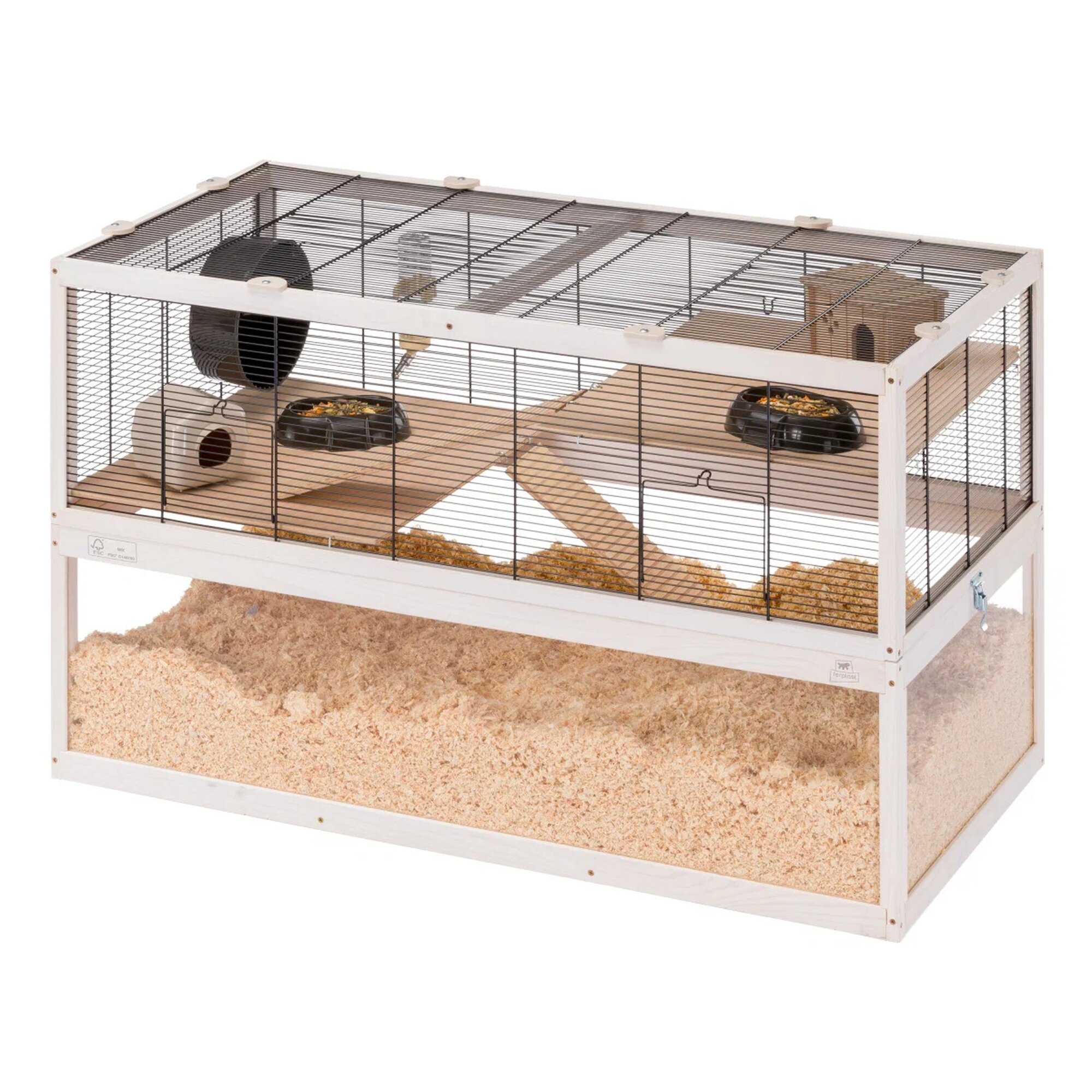 Клетка для хомяков и мышей Ferplast DOMSTER 100 большая многоуровневая с платформами 100x50x61 см