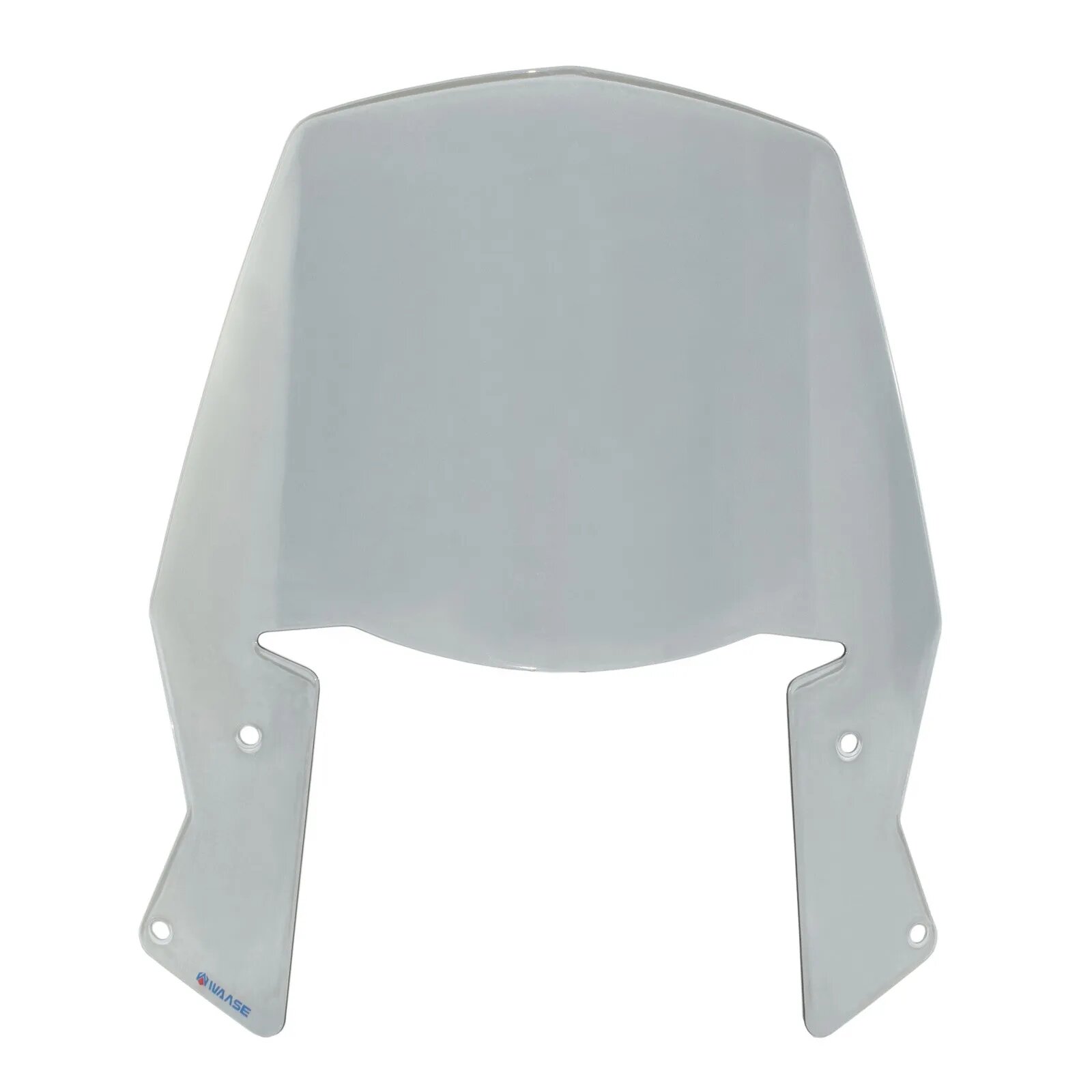 Ветровой экран для мотоцикла, экран на лобовое стекло, экран, ветровой дефлектор Белый, Smoke Grey