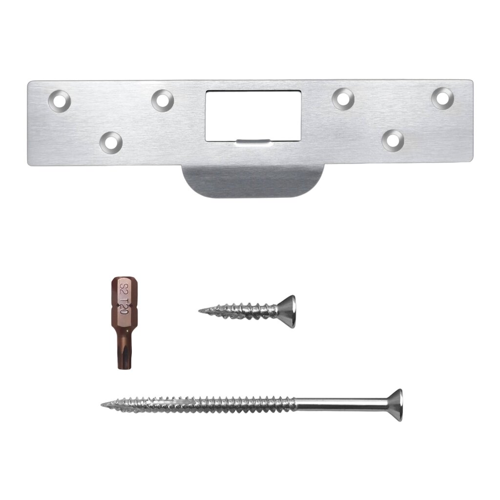 Перемещенные крепежные отверстия Решение для ремонта крепежных пластин из нержавеющей стали При проблемах с пазами для ударников