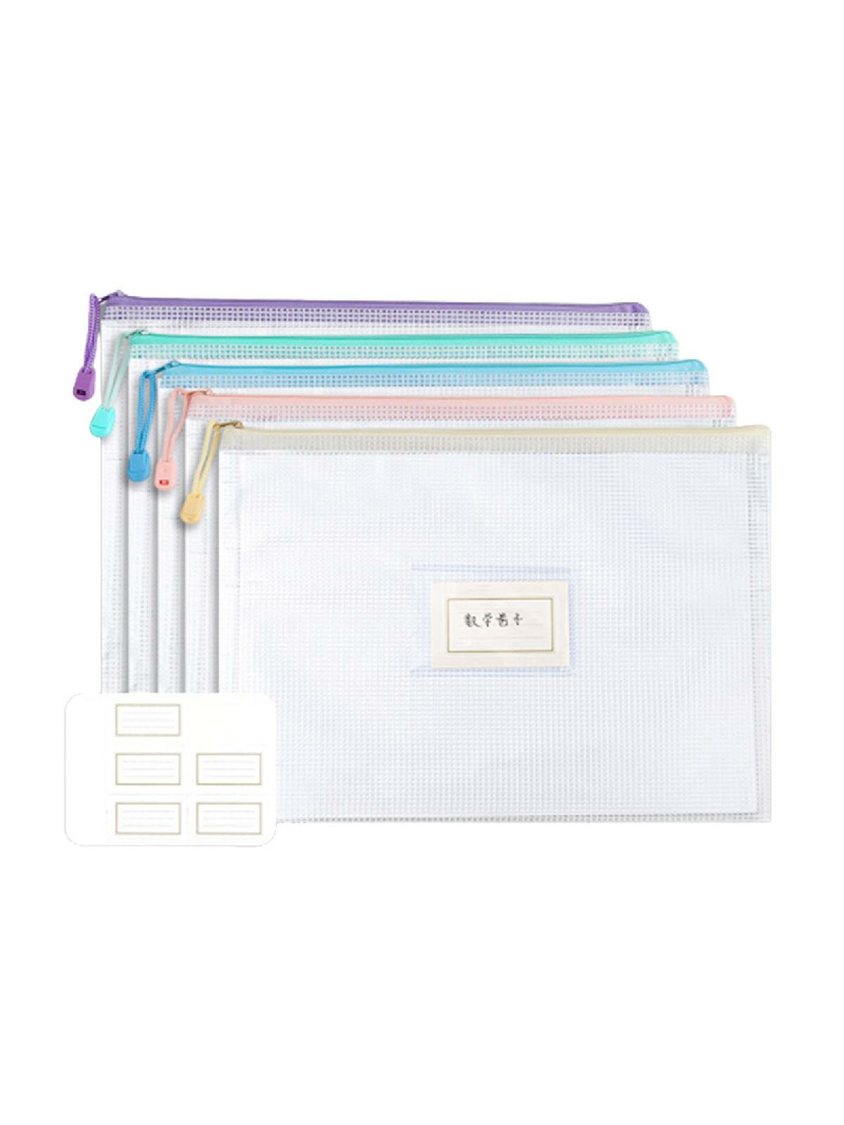 Водонепроницаемая сумка для хранения документов на молнии для студентов и преподавателей