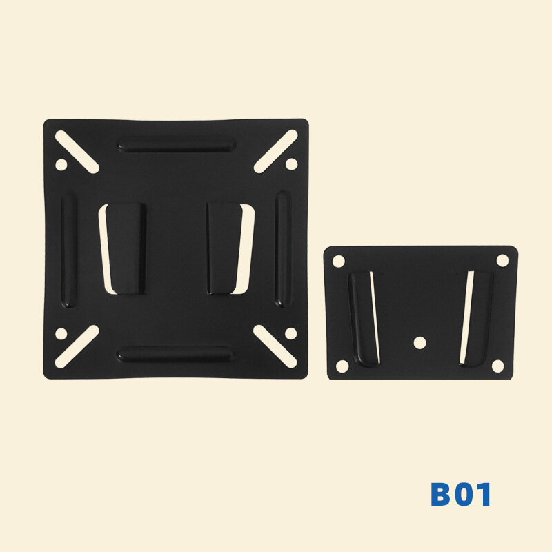 Подставка для монитора 14-26inch Маленькая подставка для телевизора, крепление для ЖК-компьютера с регулируемым углом наклона и поворота, полный комплект винтов