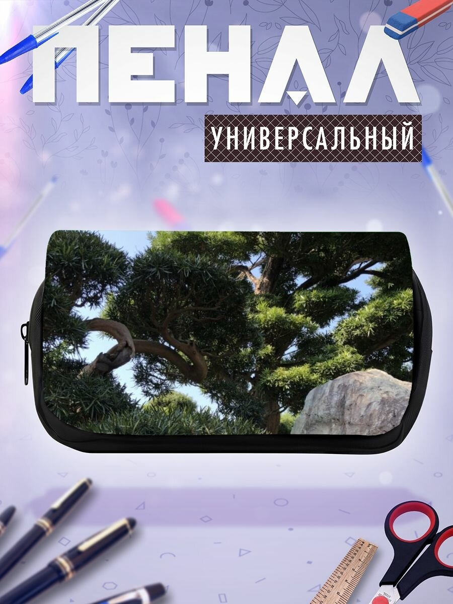 Школьный пенал Гонконг дерево