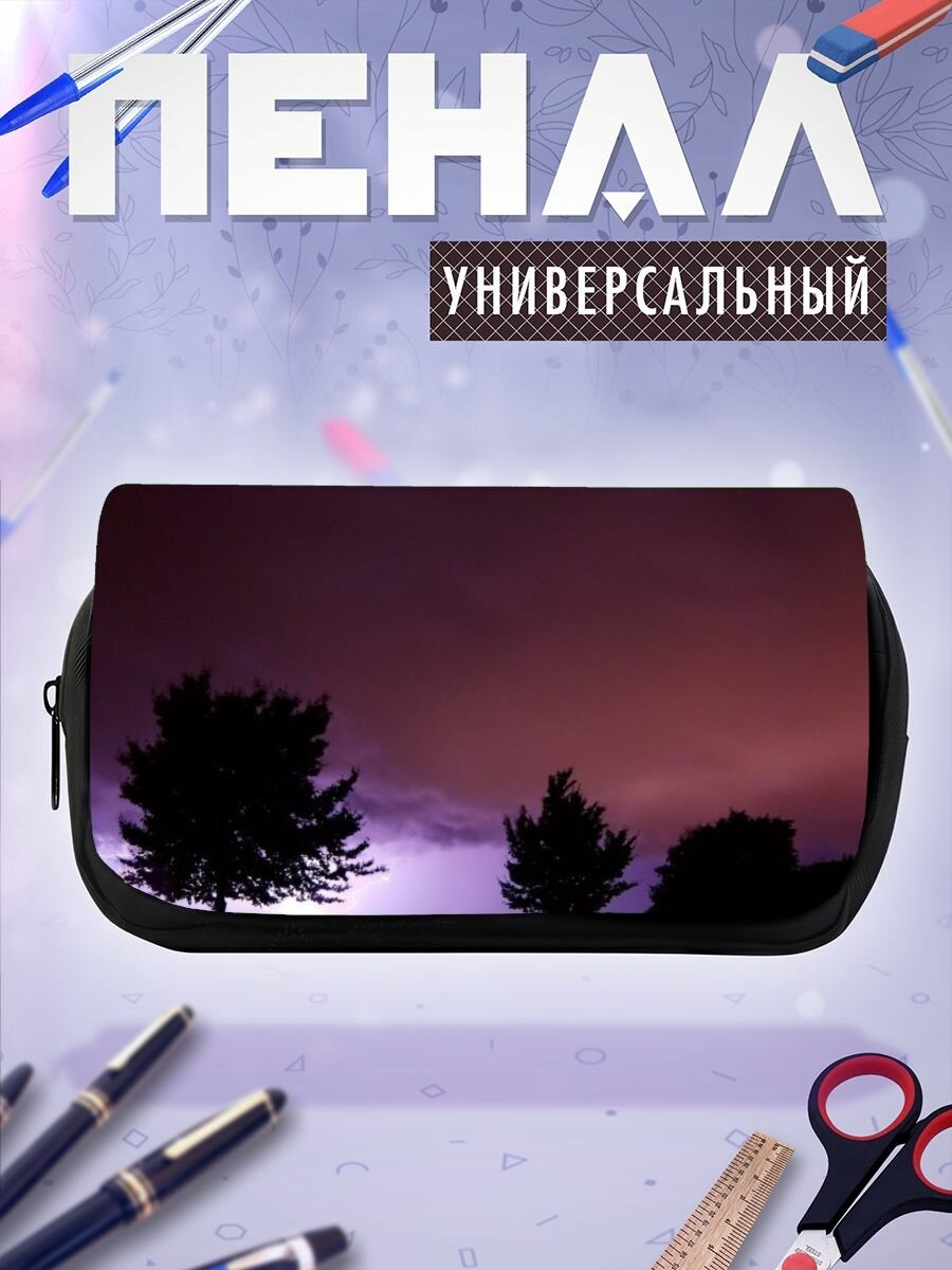 Школьный пенал природа дерево