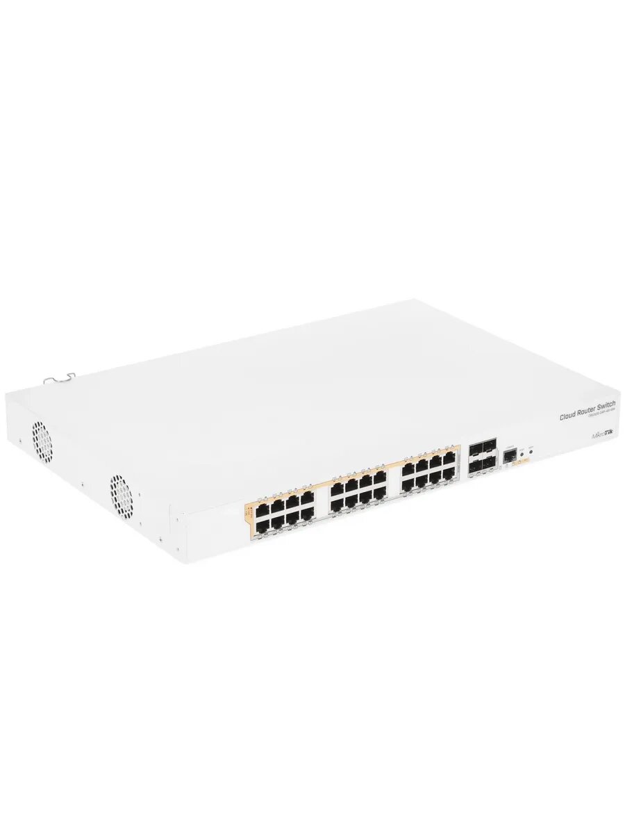 Коммутатор CRS328-24P-4S+RM с поддержкой PoE, 802.3af/at