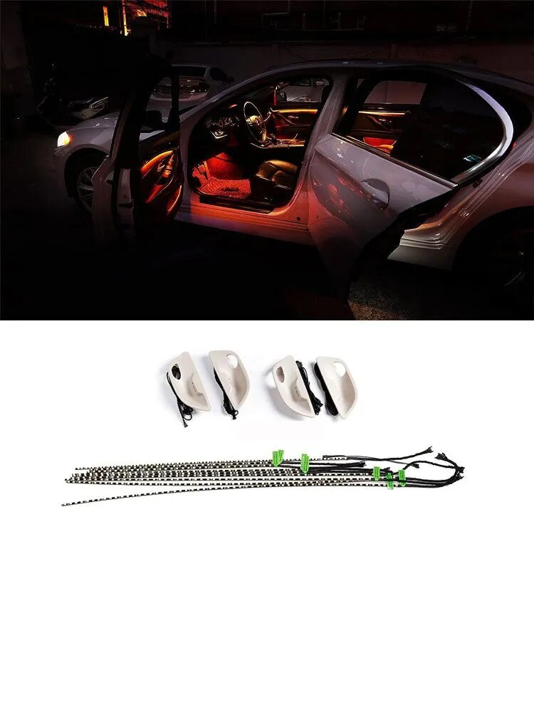 BMW 5 серии F10 / F11 / F18 2010 - 2011 Автомобильные огни атмосферы