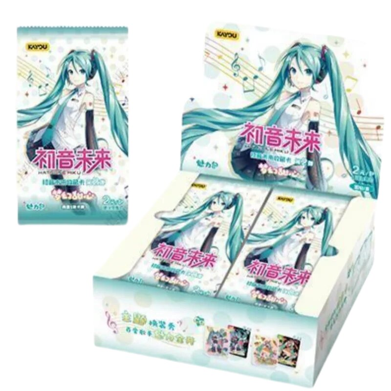 KAYOU коллекционная карта Хацунэ Мику A-30 packs per box