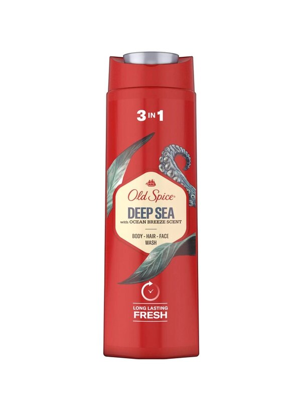 Гель для душа Old Spice Deep sea with Ocean Elements, 400 мл