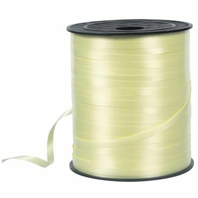 Лента для упаковки подарков КНР 5 мм х 230 м, шампань, полипропилен