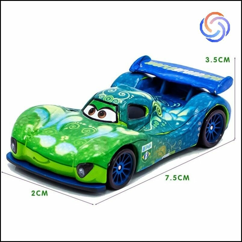 Эксклюзивные анимационные машинки из мультфильма "Тачки": коллекционные модели Молния МакКуин и Мак Хаулер для детей