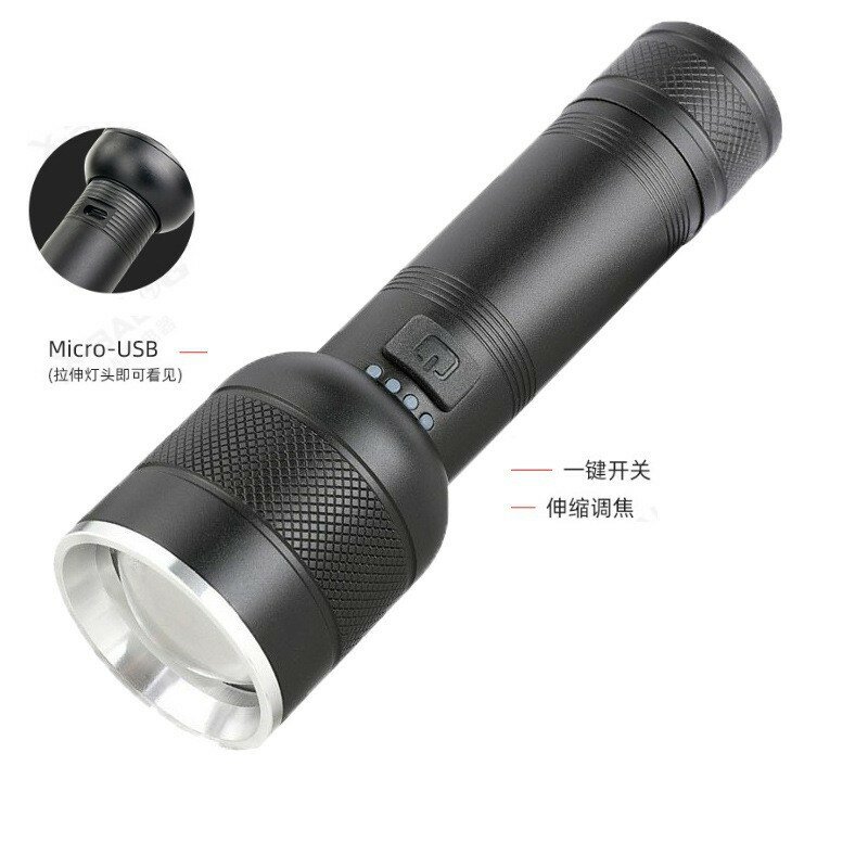 P50 светодиодный фонарик с батареей 26650 и премиальной упаковкой для активного отдыха