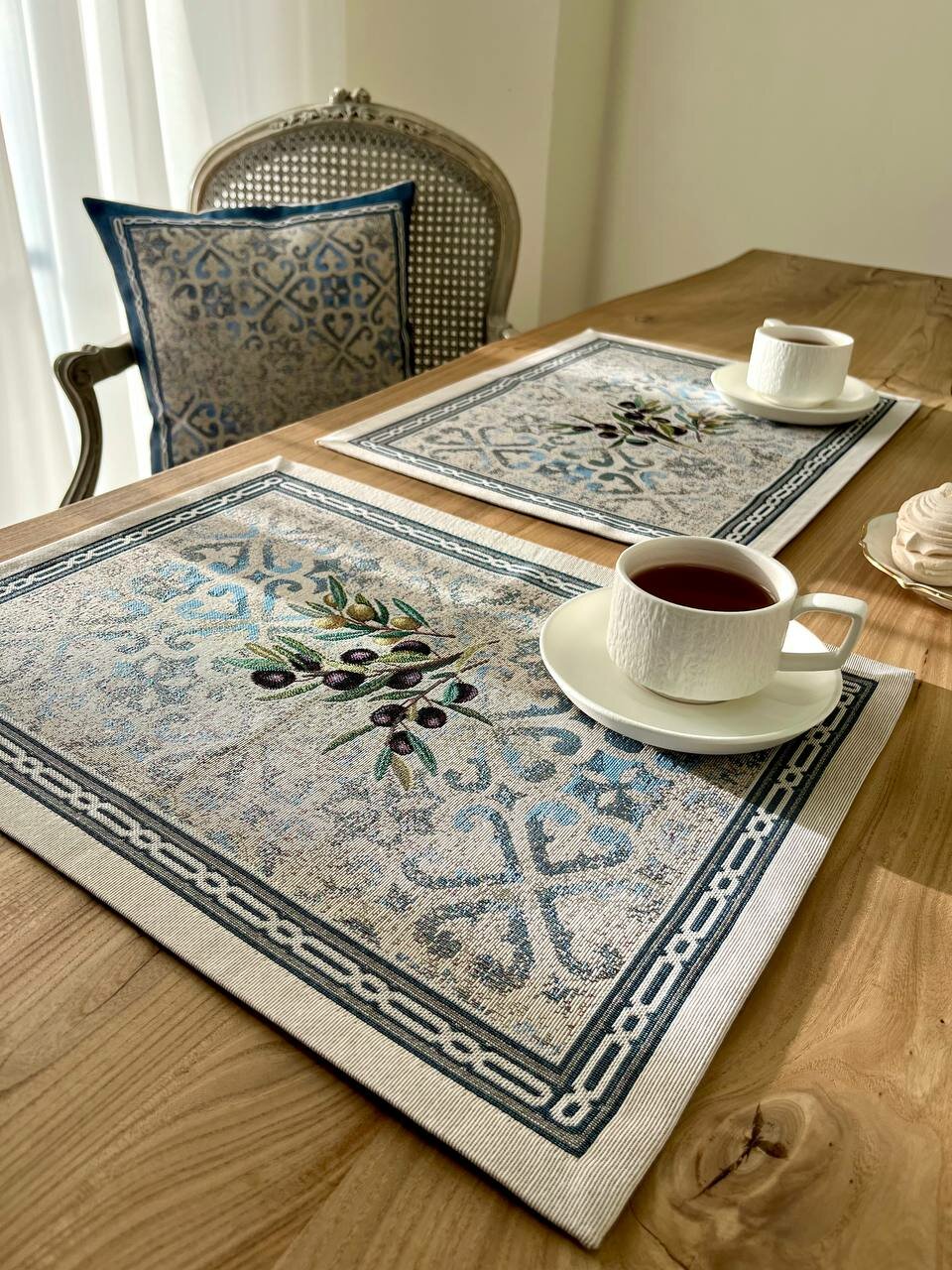 Комплект салфеток Le Gobelin Классика Оливки 2 шт 35х45 см