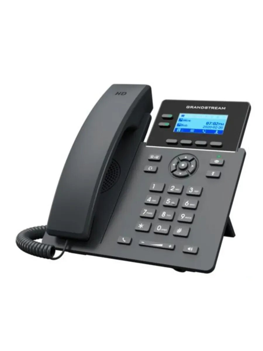 SIP Телефон GRP2602P, с 2 SIP-линиями/4 SIP-аккаунтами