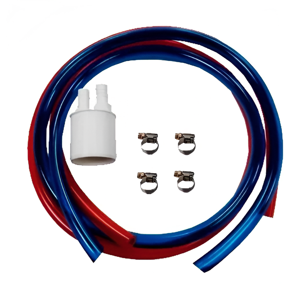 Набор для монтажа TST "ЛИК-ЛИК", пластик, для фильтров и кондиционеров, 2 отвода, синий