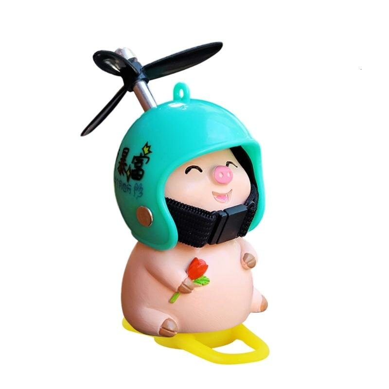 Пластиковые фигурки животных для украшения велосипедов и мотоциклов, Синий