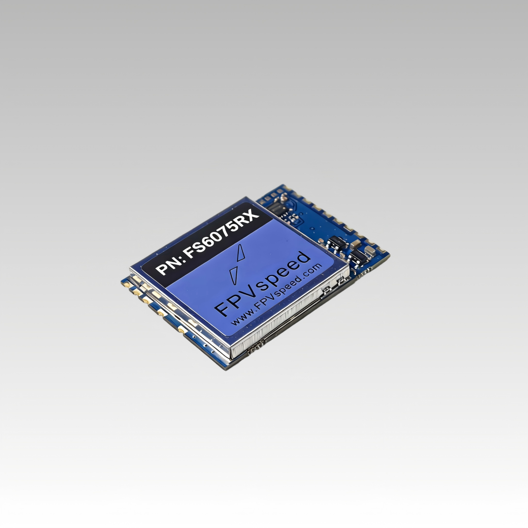 FPVspeed приемник видео FS6075RX, 6000-7500MHz, высокая чувствительность -95dBm, SPI управление, для DIY квадрокоптера