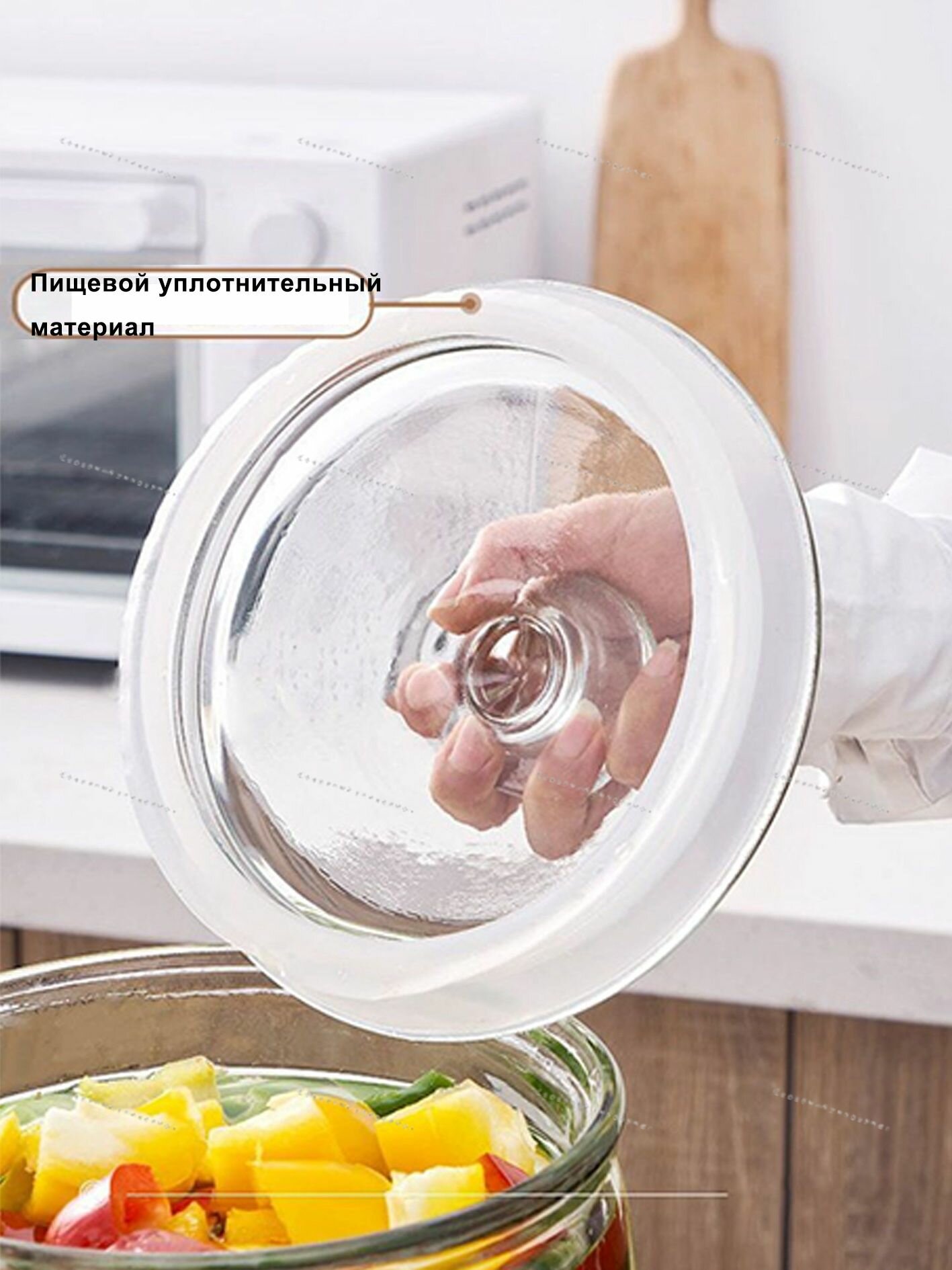 Кадка для засолки, Стекло, 6.5 л