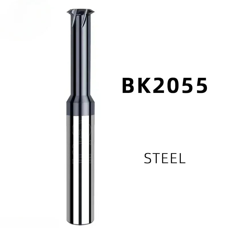 RIGTIP DIY резьбовая фреза из вольфрамовой стали, алюминия, 60 градусов M1,2-M8, 1 зуб для домашней мастерской BK2055, M6.0x1