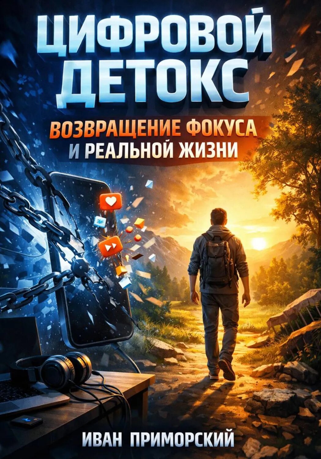 Цифровой детокс. Возвращение фокуса и реальной жизни [Цифровая книга]