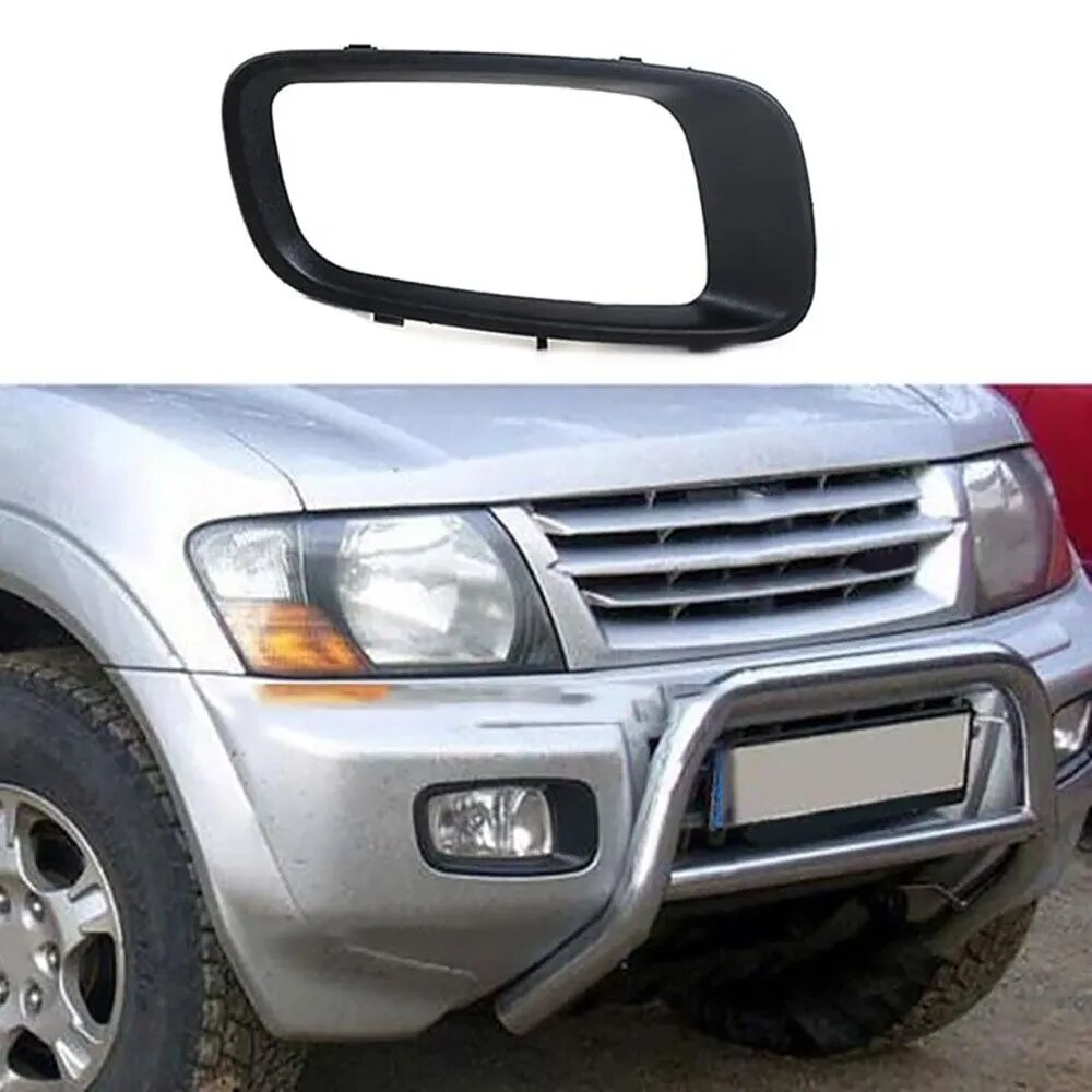 Правая сторона противотуманная фара крышка лампы рамка для Mitsubishi Pajero Montero MK3 2000-03