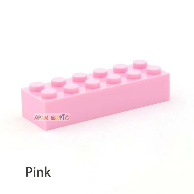 Розовый конструктор APAN SAPIO 20pcs