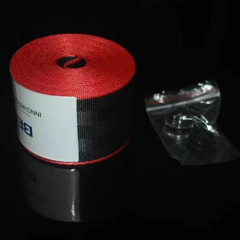 Лента ремня безопасности красная 3,6 м