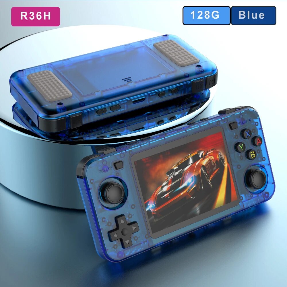 Портативная игровая консоль BOYHOM R36H Blue 128G