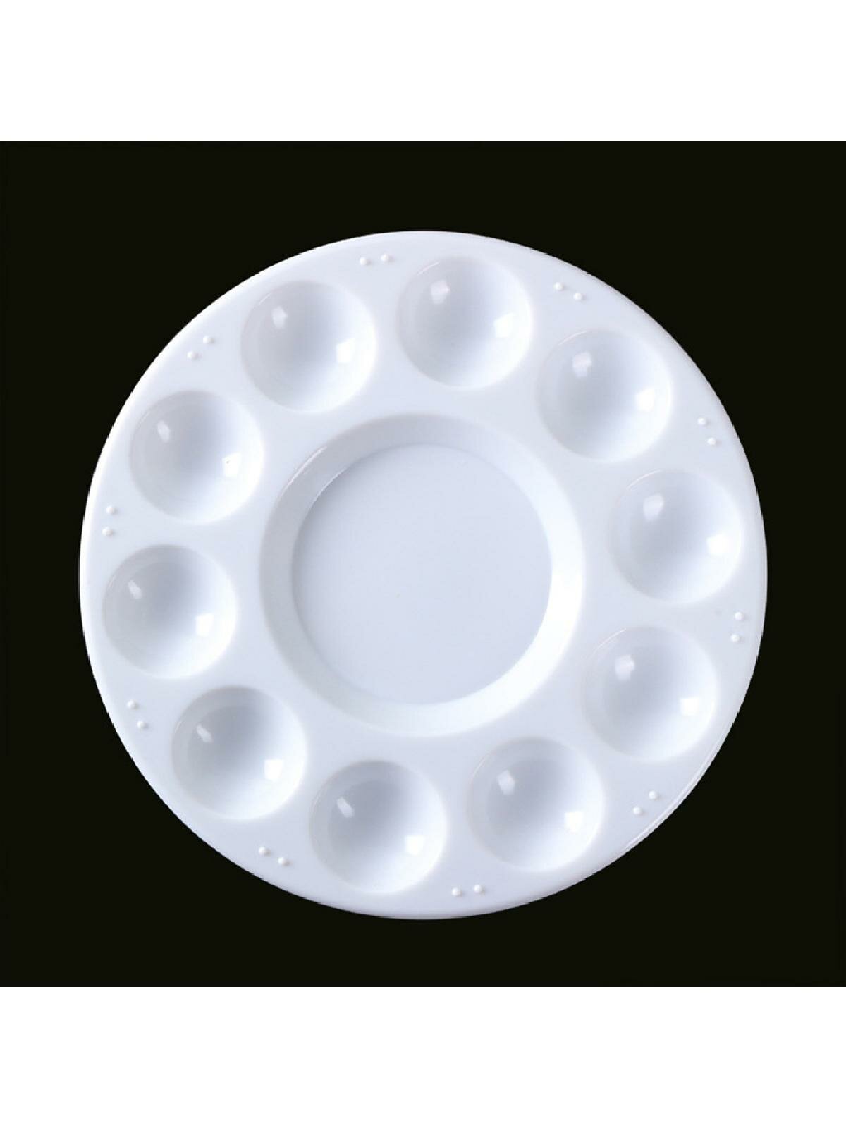 Ручная палитра Plasitc с 11 лунками для красок для детей, начинающих рисовать акварелью