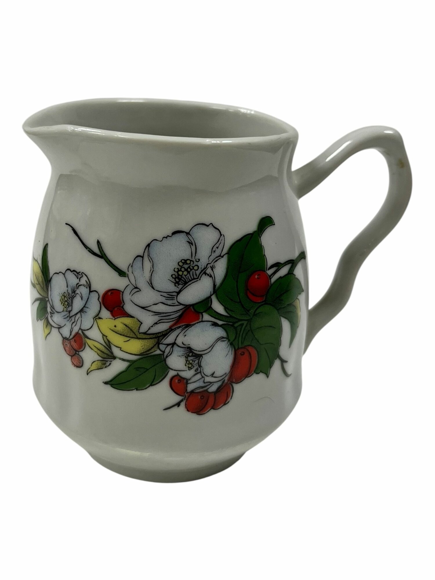 Советский винтажный молочник фарфоровый, есть клеймо ФЗ, сделано в СССР